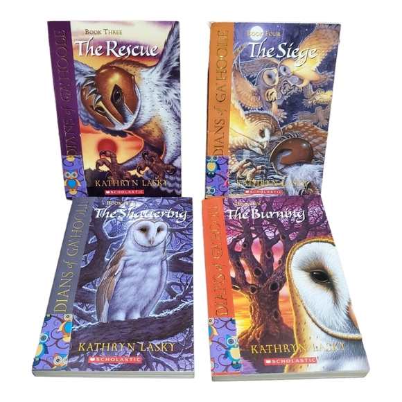 Scholastic | Toys | Kathryn Lasky Guardians Of Gahoole Book 3 4 5 6 ...